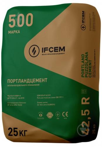 ᐉ Цемент IFCEM ПЦ II/А-Ш-500-Н 25 кг • Краща ціна в Києві, Україні ...