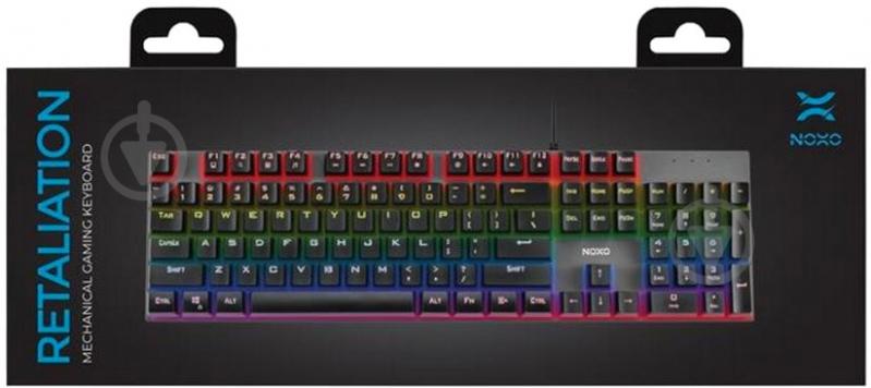 ᐉ Клавіатура Noxo Retaliation Mechanical gaming keyboard Blue switches ...