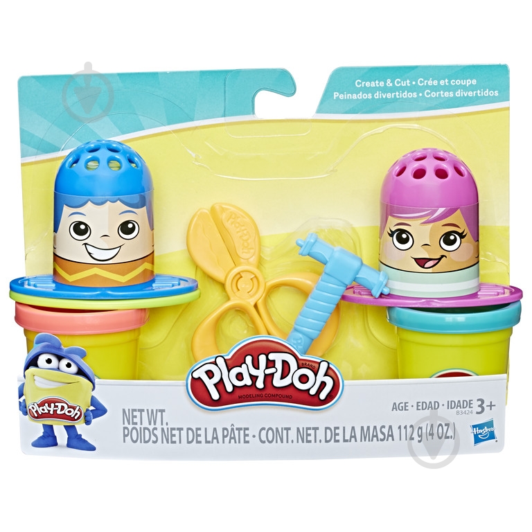 ᐉ Мини-набор для лепки Play-Doh Парикмахер B3424 • Купить в Киеве ...