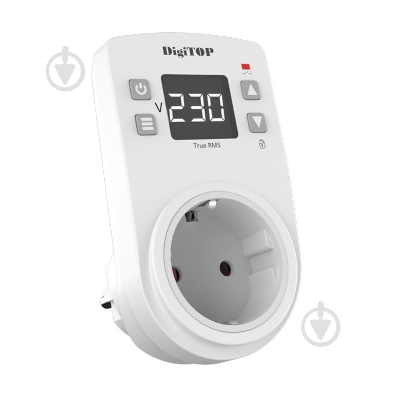 ᐉ Реле напряжения на розетке DigiTOP VP-10AW • Купить в Киеве, Украине ...