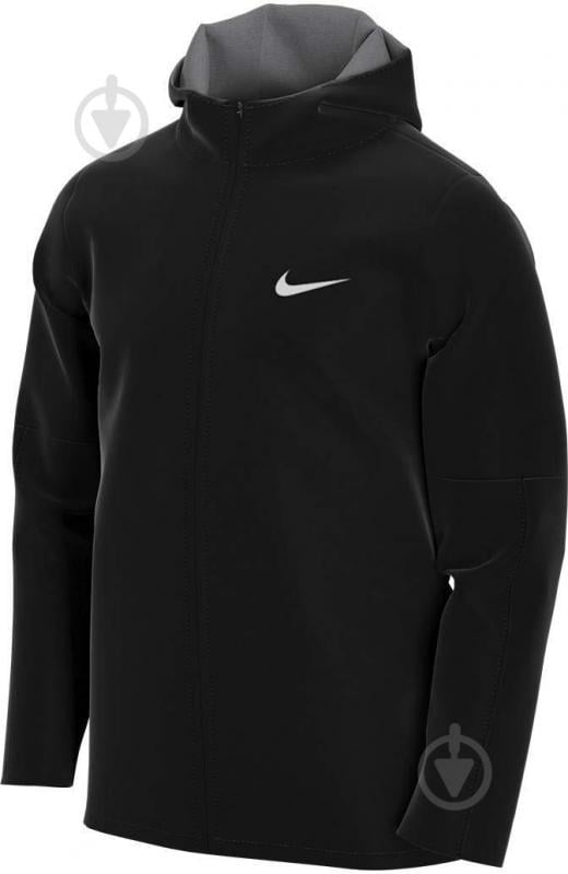ᐉ Вітрівка чоловіча весняна Nike NK DF RUN JKT CU5353-010 р.L чорна • Краща ціна в Києві ...
