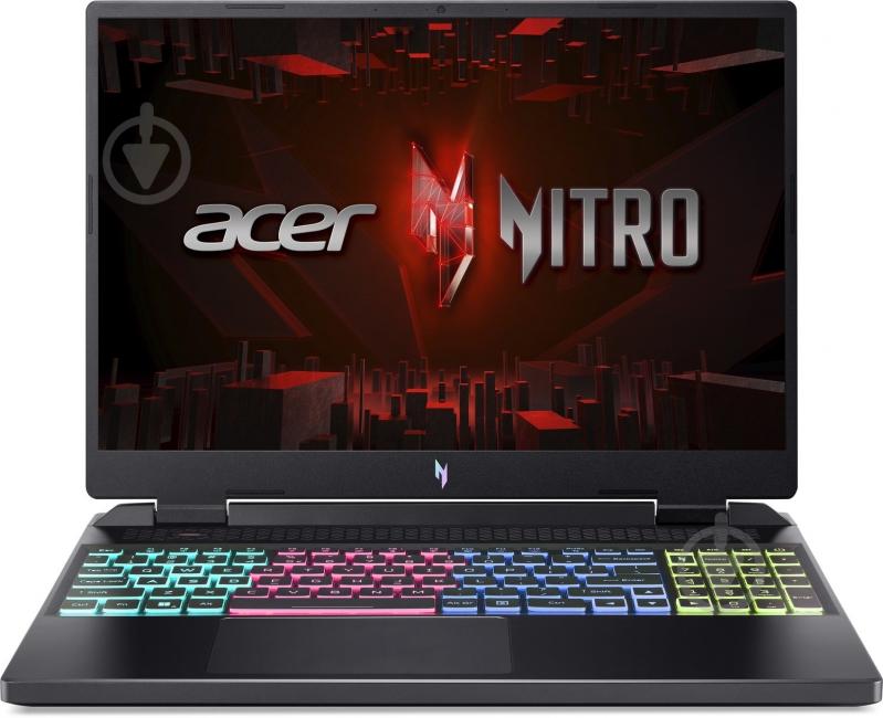 ᐉ Ноутбук Acer Nitro 16 AN16-41 16" (NH.QKCEU.006) obsidian black ...
