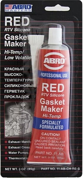 ᐉ Герметик ABRO прокладок CH (11-AB CH) червоний 85 г • Краща ціна в ...