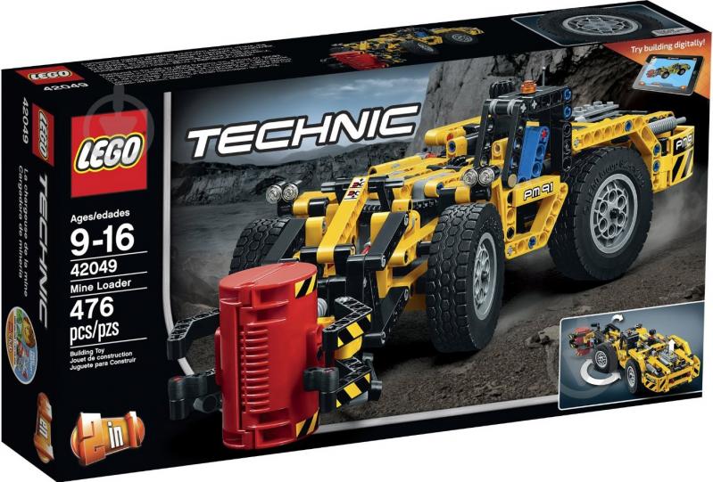 ᐉ Конструктор LEGO Technic Погрузчик горных пород 42049 • Купить в ...