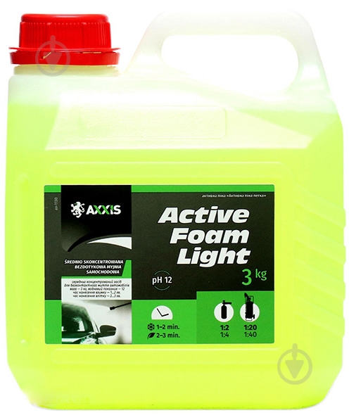 ᐉ Активная пена Axxis Active Foam Light ax-1130 мл3000 • Купить в Киеве ...