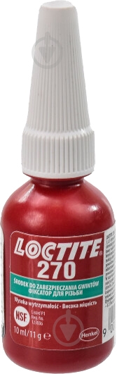 ᐉ Фиксатор резьбы LOCTITE 270 анаэробный высокой прочности 1918994 10 ...