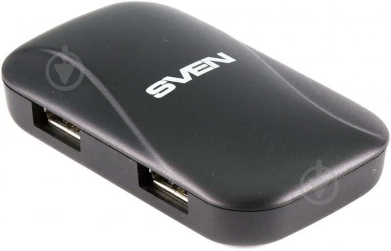 ᐉ USB-хаб Sven HB-011 4 порта USB 2.0 black • Купить в Киеве, Украине ...