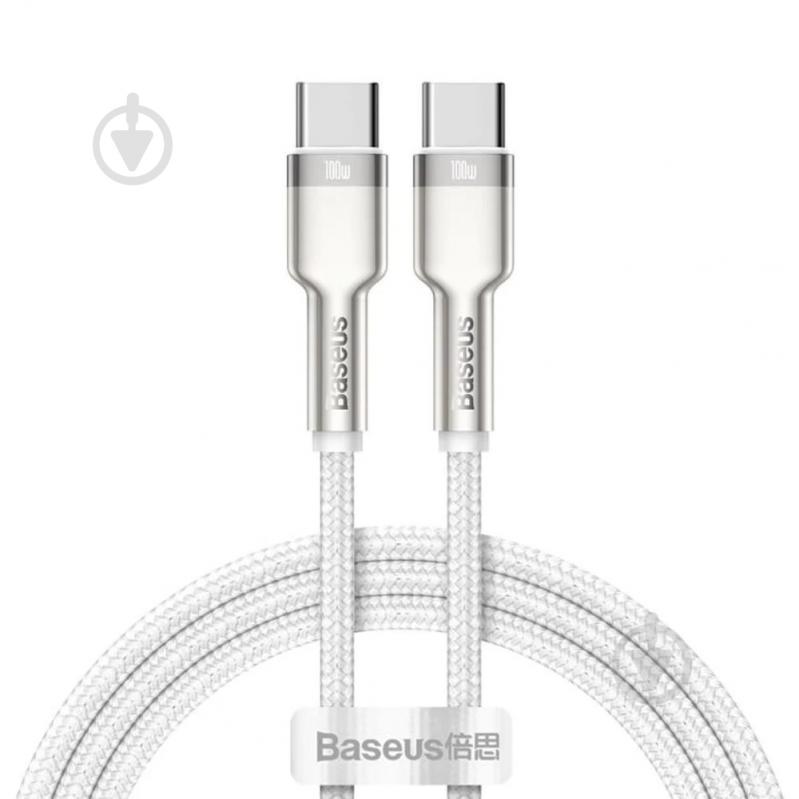 ᐉ Кабель BASEUS Cafule Series Metal Data Cable Type-C to Type-C 100W 1 ...