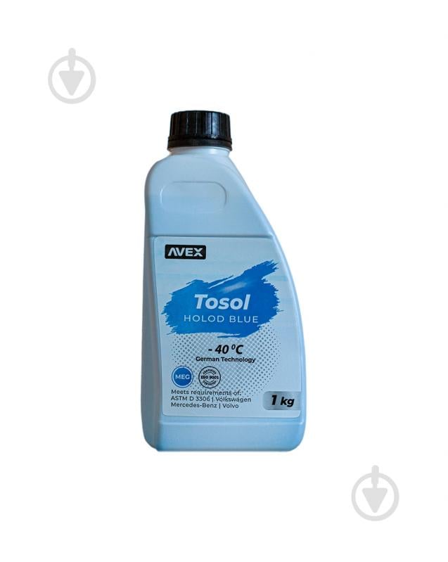 ᐉ Тосол Avex Tosol Holod Blue MEG від -40 до +110 готовий 1 л 1 кг ...