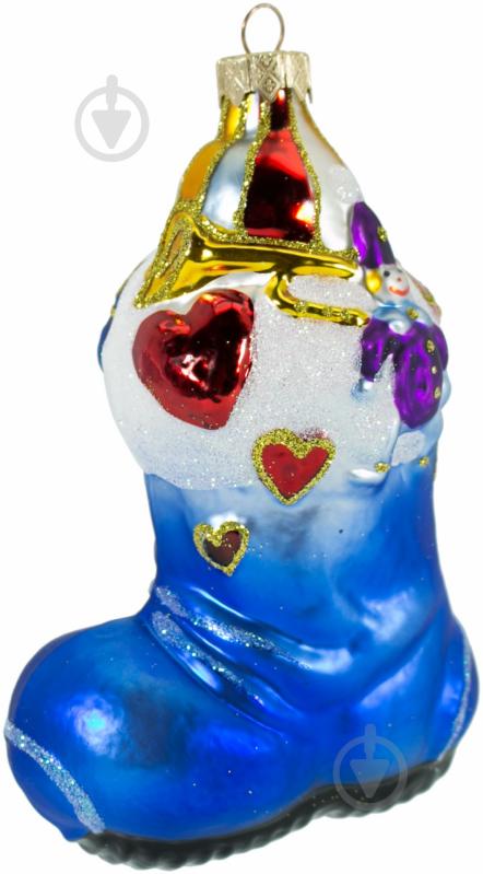 ᐉ Ялинкова іграшка Ф 411 Чобіток 13 5 см • Краща ціна в Києві Україні