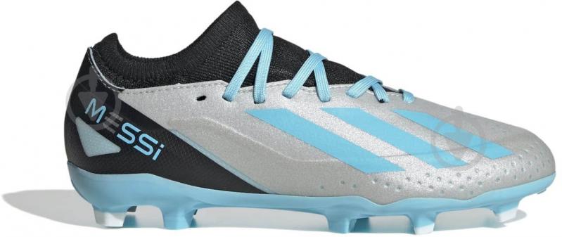 ᐉ Бутси Adidas Kids X Crazyfast Messi.3 FG IE4077 р.31 срібний • Краща ...