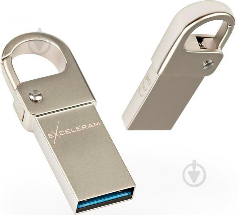 ᐉ Флеш-пам'ять USB Exceleram U6M Series 16 ГБ USB 3.1 silver ...