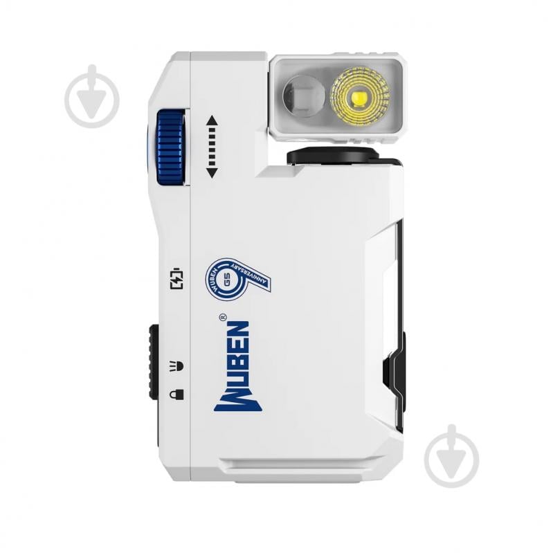 ᐉ Ліхтар ручний Wuben G5 White (7 кольорів, 3 режими) 400 Lm • Краща ...