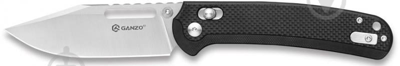 ᐉ Ніж складаний Ganzo чорний, D2, G768-BK • Краща ціна в Києві, Україні • Купити в Епіцентр