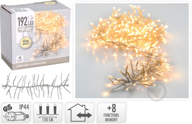 ᐉ Гирлянда AX9502600 светодиодная (LED) 192 ламп 4,4 м • Купить в Киеве ...