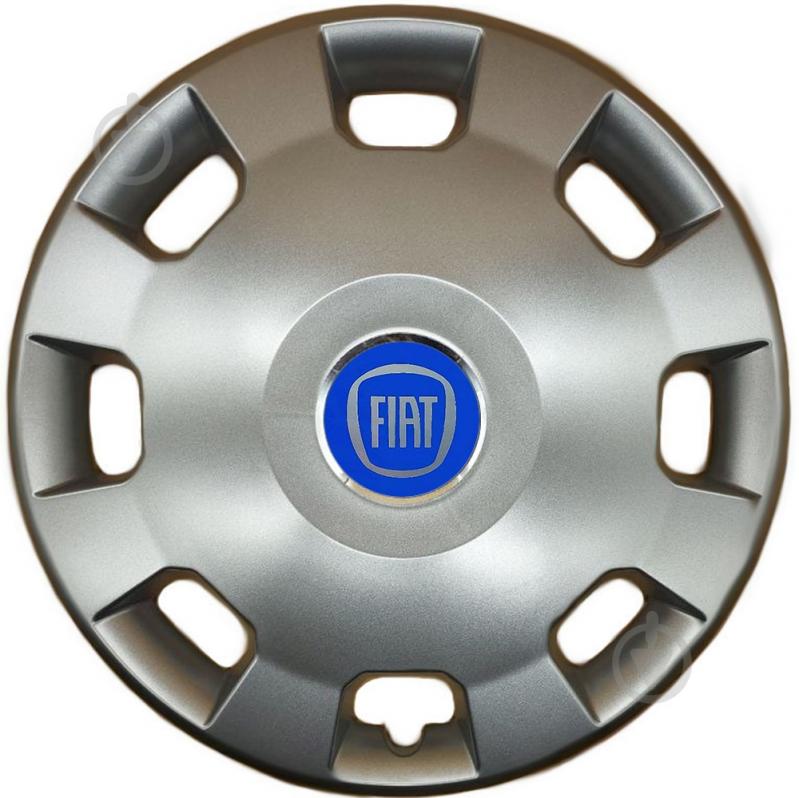 ᐉ Колпак для колес SJS Fiat (синій) 207 R14" 4 шт. серебряный (107772 ...