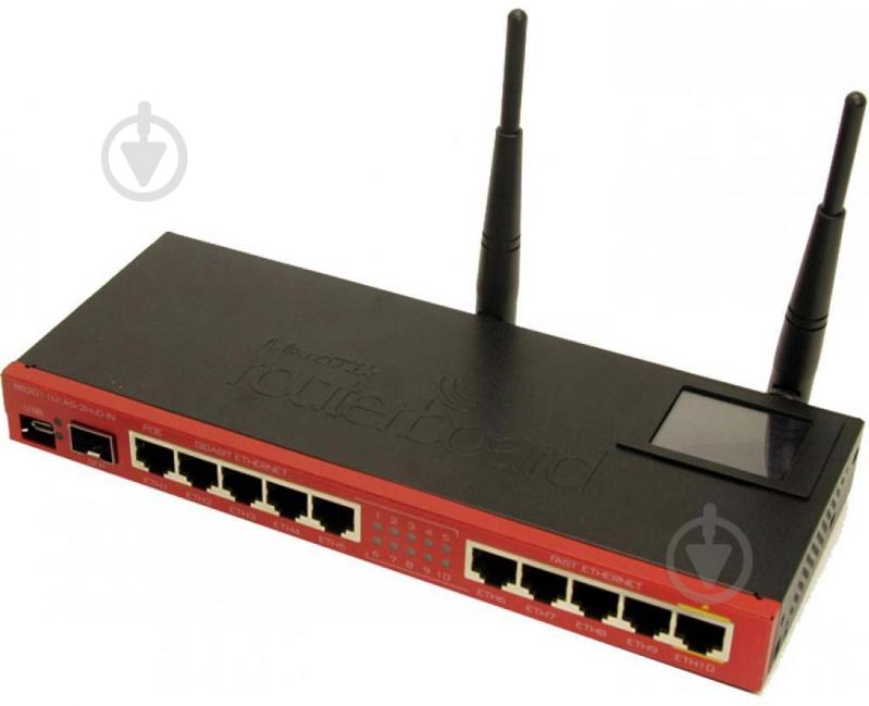 ᐉ Wi-Fi-роутер Mikrotik RB2011UIAS-2HND-IN • Краща ціна в Києві ...