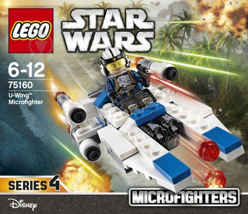ᐉ Конструктор LEGO Star Wars Мікровинищувач U-Wing 75160 • Краща ціна в ...