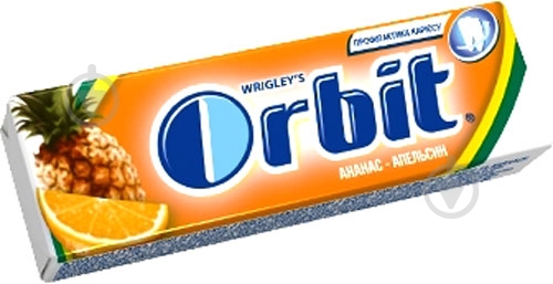 ᐉ Жевательная резинка Orbit ананас апельсин 14г • Купить в Киеве ...