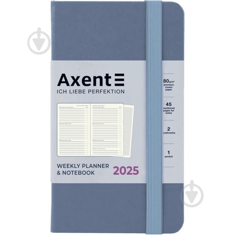 ᐉ Еженедельник датированный Pocket 90x150 мм Axent Strong A6 2025 8508-25-62-A • Купить в Киеве ...