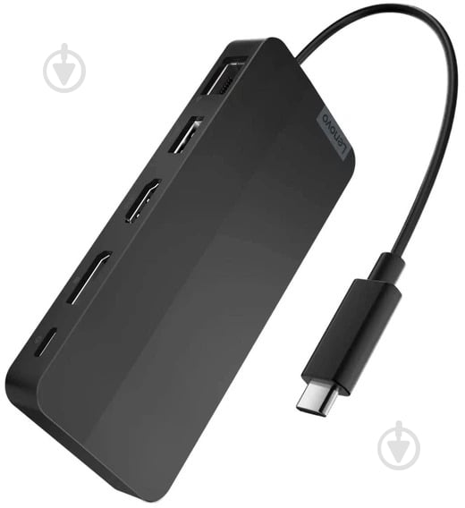 ᐉ Док-станція Lenovo USB-C Dual Display Travel Dock black (40B90100EU ...