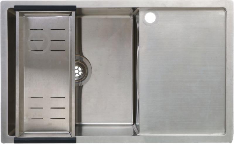ᐉ Мийка для кухні F.Lusso із нержавіючої сталі FL7848BL • Краща ціна в ...