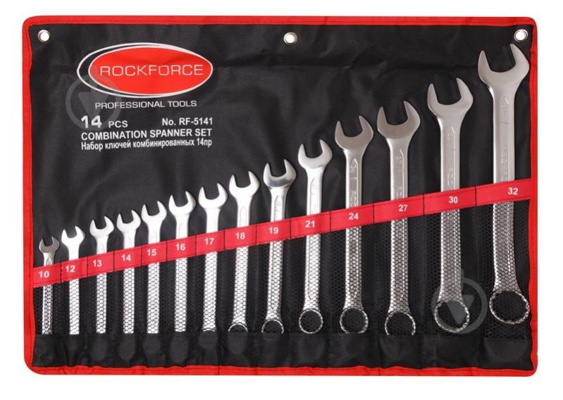 ᐉ Набор ключей комбинированных Rock FORCE RF-5141 • Купить в Киеве ...