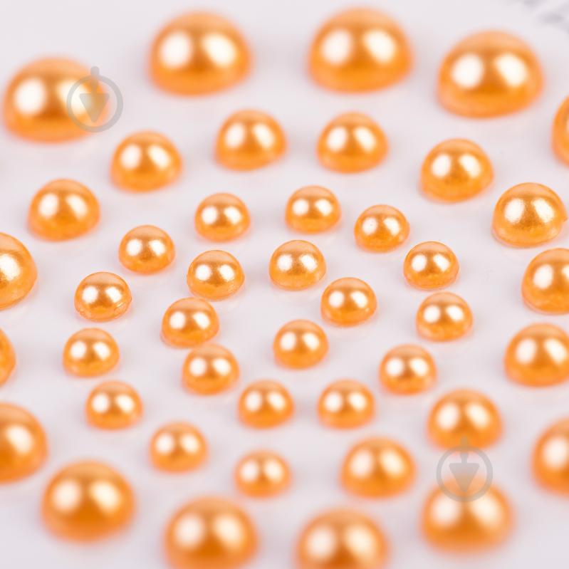 ᐉ Самоклеющиеся жемчужины оранжевые 50 шт. Santi • Купить в Киеве ...