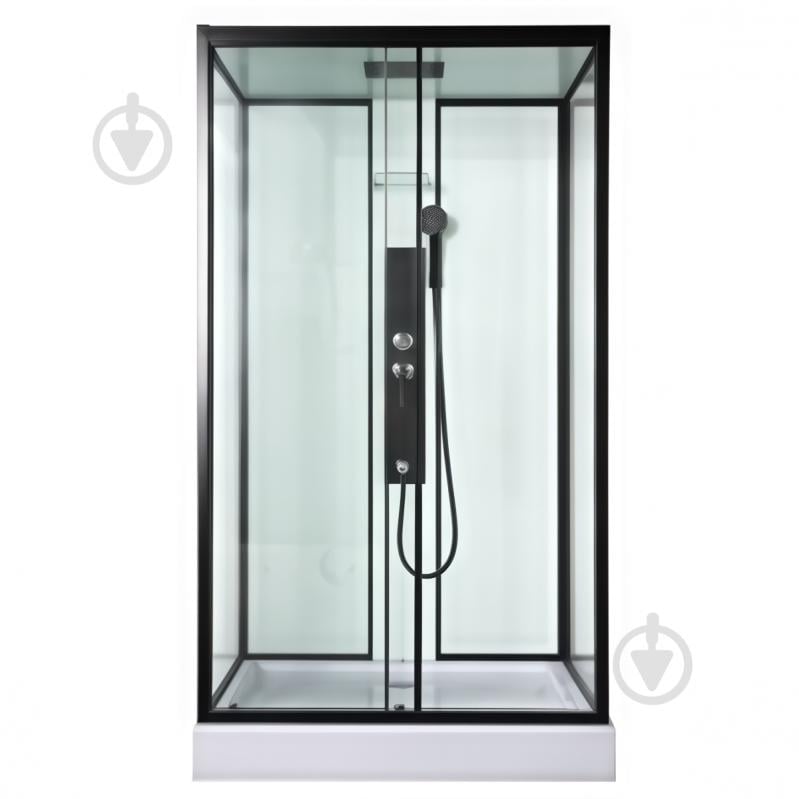 ᐉ Душовий бокс Doosh DO-SB-01 80x120 T Black • Краща ціна в Києві ...