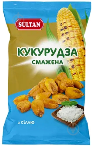 ᐉ Кукурудза ТМ Sultan смажена солона 60 гр • Краща ціна в Києві ...