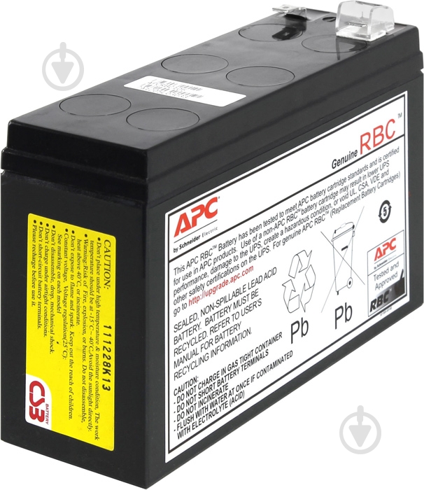 ᐉ Батарея аккумуляторная APC Replacement Battery Cartridge #106 ...