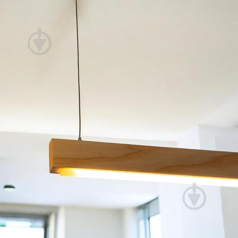 ᐉ Світильник підвісний Luxury Wood Mola 45 Вт ясен темний DC-M150-AD ...