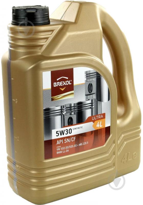 ᐉ Моторное масло Brexol Ultra 5W-30 4 л (48391051004) • Купить в Киеве ...