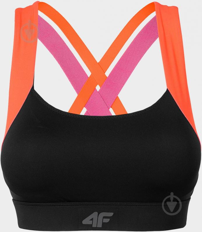 ᐉ Бра 4F SPORTS BRA STAD014 H4Z22-STAD014-20S р.L черно-красный • Купить в Киеве, Украине ...