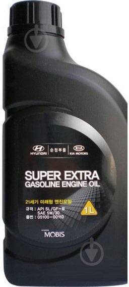ᐉ Моторное масло Hyundai Super Extra Gasoline 5W-30 1 л (0510000110 ...