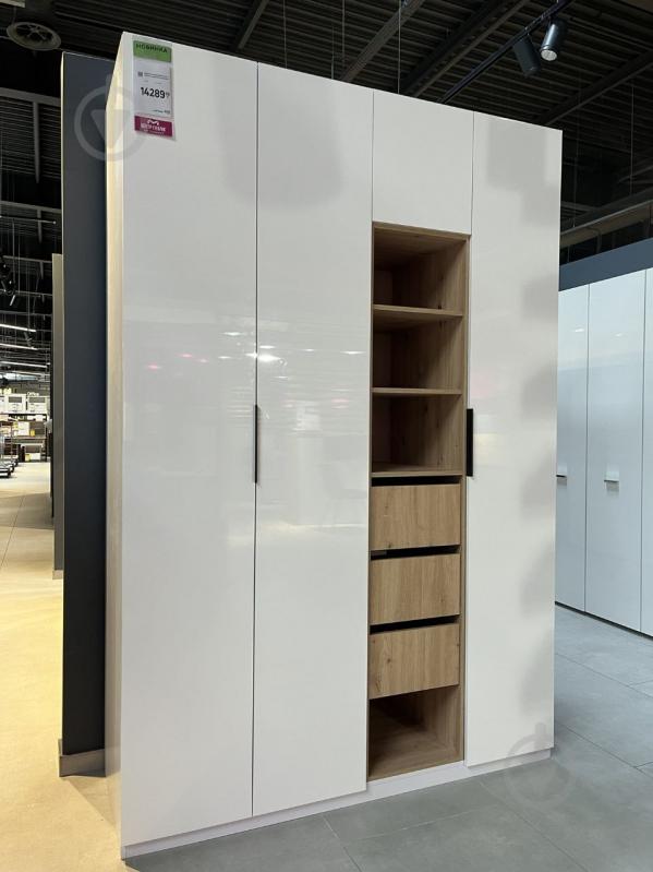 ᐉ Шафа Світ Меблів Toronto дуб артізан білий • Краща ціна в Києві Україні • Купити в Епіцентр