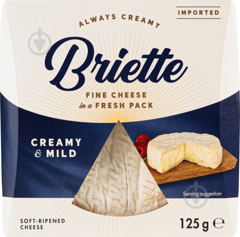 ᐉ Сыр ТМ Kaserei Briette Creamy & Mild 60% 125 г • Купить в Киеве ...