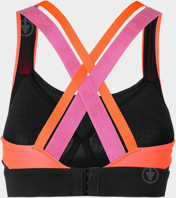 ᐉ Бра 4F SPORTS BRA STAD014 H4Z22-STAD014-20S р.M чорно-червоний • Краща ціна в Києві, Україні ...