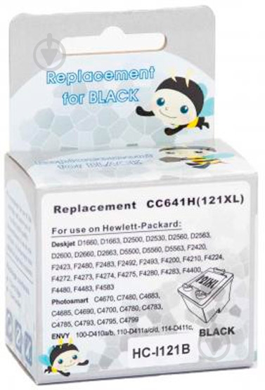 ᐉ Картридж Microjet №121 (CC641HE) (HC-I121B) black • Купить в Киеве ...