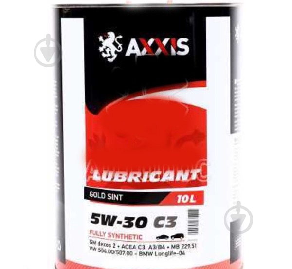 ᐉ Моторное масло Axxis C3 504/507 5W-30 10 л (AX-1000) • Купить в Киеве ...