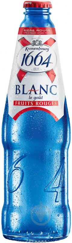 ᐉ Пиво Kronenbourg 1664 Blanc le gout Fruits Rouges 4,5% 0,46 л ...