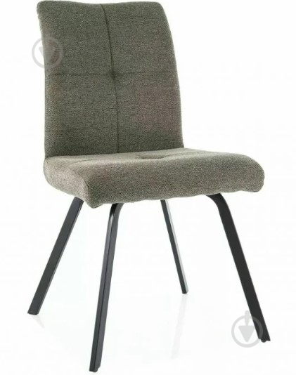 ᐉ Стул обеденный Signal Meble SWING BREGO оливковый / черный • Купить в ...