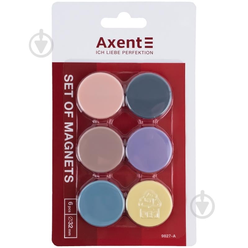 ᐉ Набор магнитов Morandi 32 мм 6 шт. 9827-А Axent • Купить в Киеве, Украине • Лучшая цена в Эпицентр