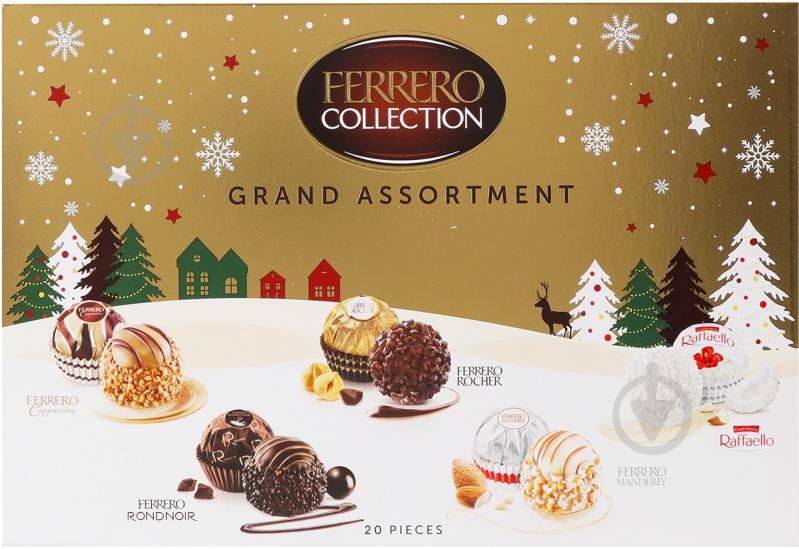 ᐉ Цукерки Ferrero COLLECTION GRAND ASSORTMENT Т20x8 • Краща ціна в ...