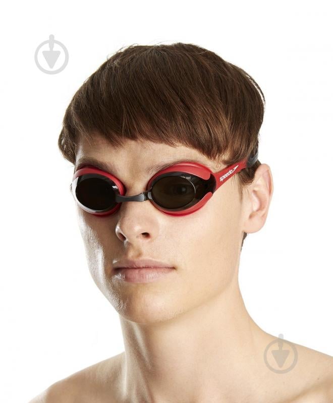 ᐉ Очки для плавания Speedo 8-028378912 универсальный красный • Купить в ...