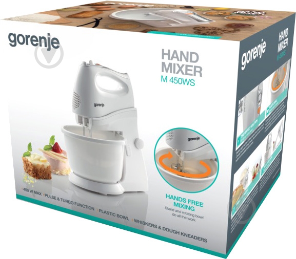 ᐉ Миксер планетарный Gorenje M 450 WS • Купить в Киеве, Украине ...