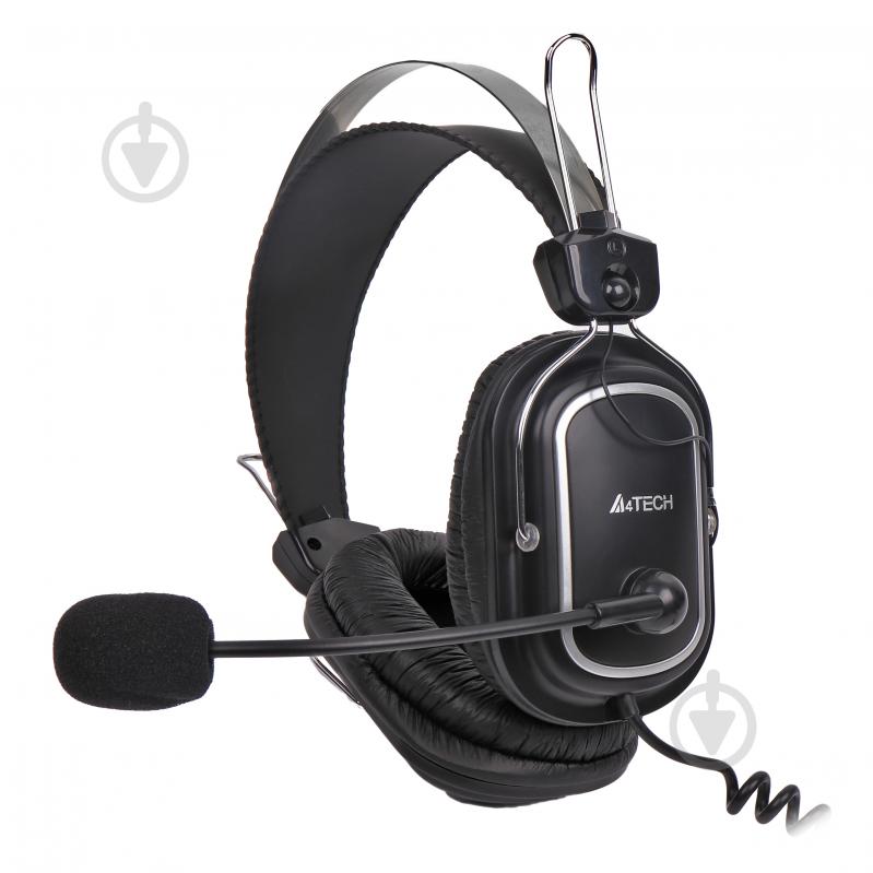 ᐉ Наушники A4tech Hu 50 Black Black Hu 50 Black Usb • Купить в