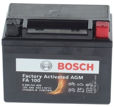 ᐉ Акумулятор автомобільний Bosch 4Ah 55A 12V «+» праворуч (BO0986FA1000 ...
