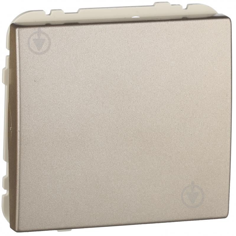 ᐉ Выключатель одноклавишный Apolo без подсветки шампань 50222 TCH ...