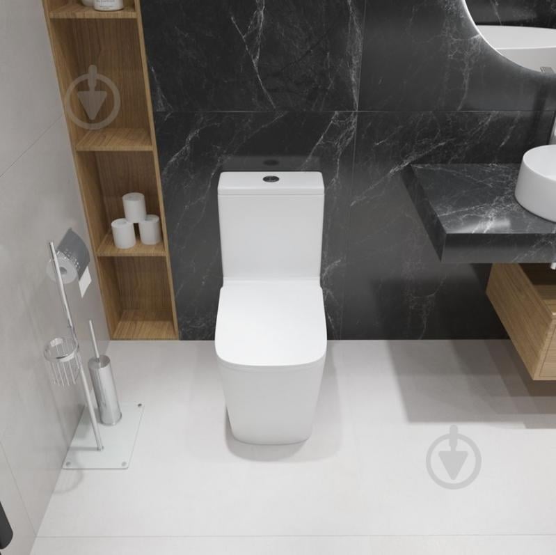 ᐉ Унітаз-компакт Helmken 35900002 з сидінням Soft Сlose/EasyOff дюропласт • Краща ціна в Києві ...